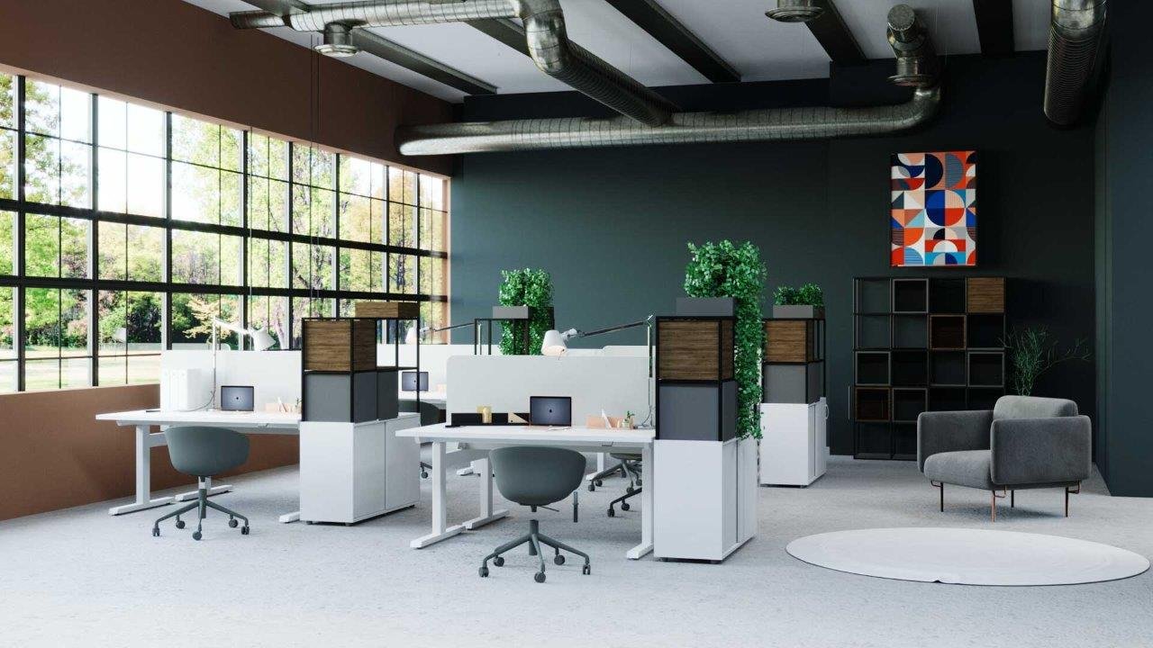 Zones du bureau moderne | MARO