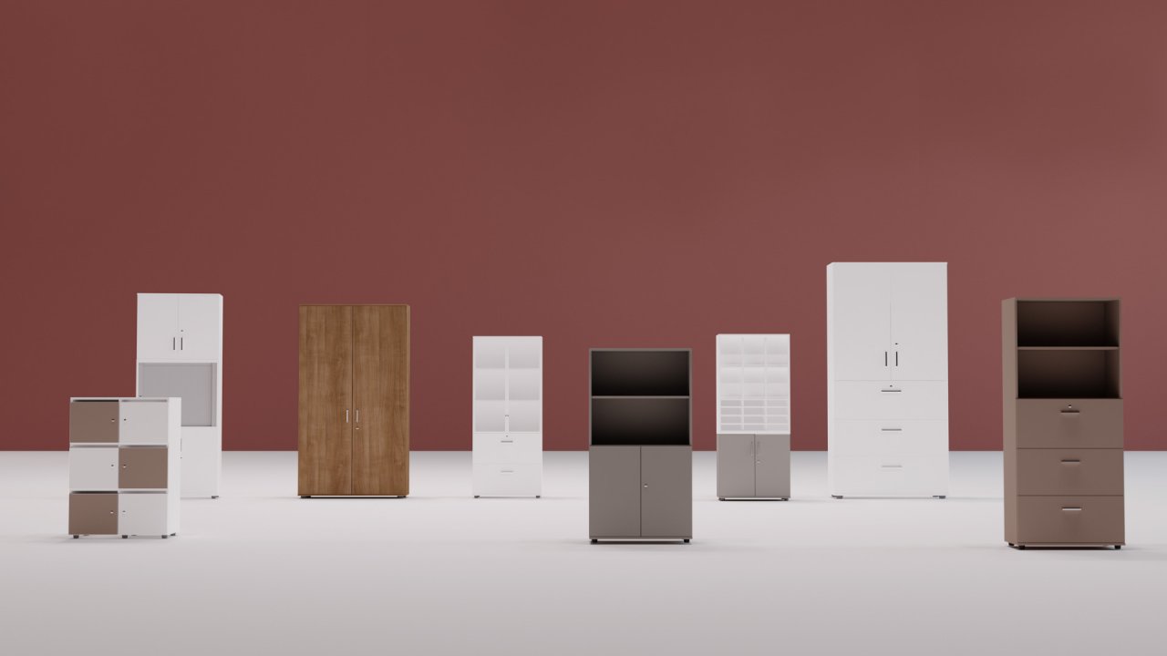 Combi PRO cabinets - comfortable storage | MARO