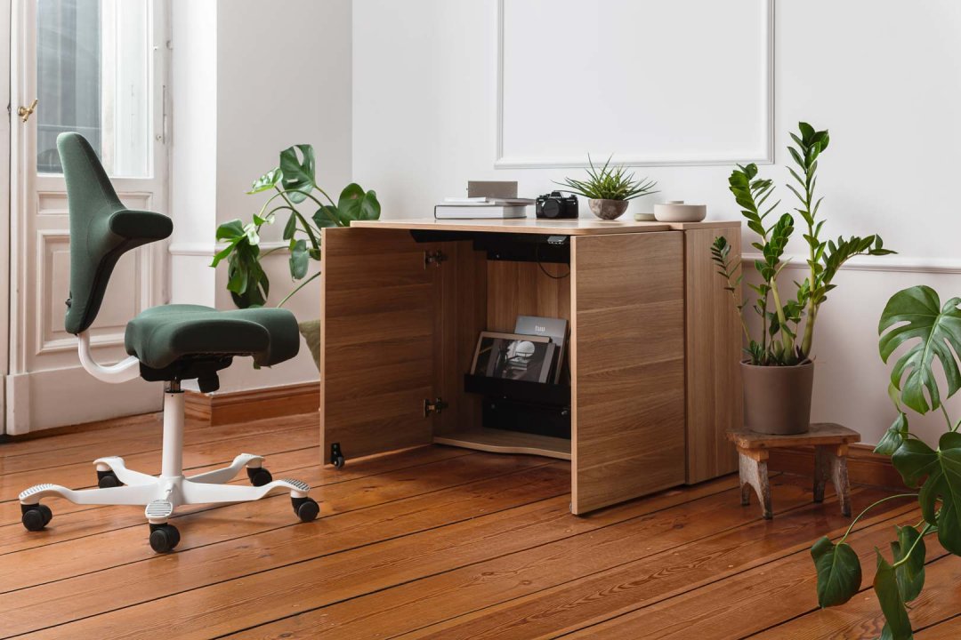 5 ways to integrate an electric desk into a minimalist interior - Maro
