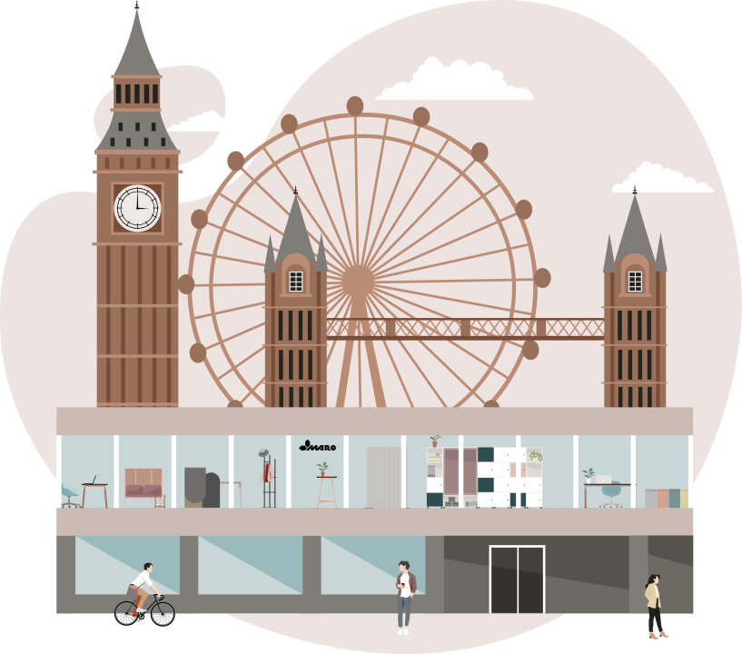 Nouveau Showroom MARO au Design Centre de Londres!